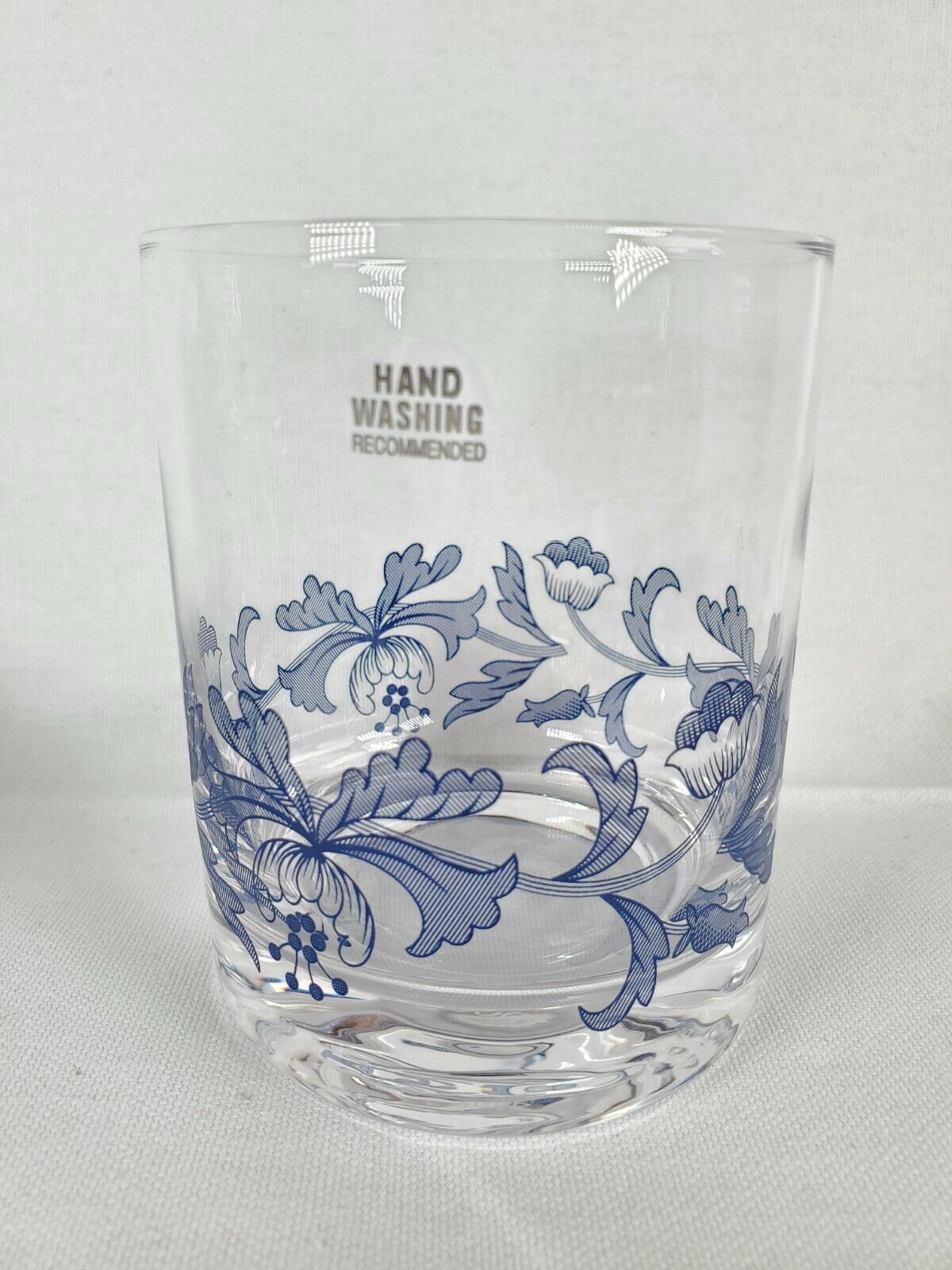 Spode Blue Italian Double Old Fashioned Glasses, 16 oz, Set of 4 ...