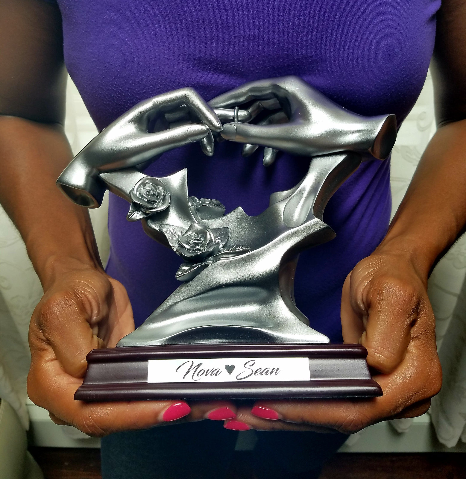 Wedding Gift, Bond of Marriage Statue, Wedding Sculpture, Couple ...