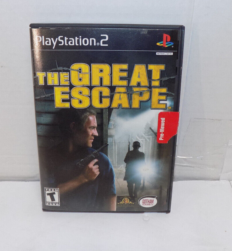 The Great Escape PS2 Game PlayStation 2 No Manual - Video Games