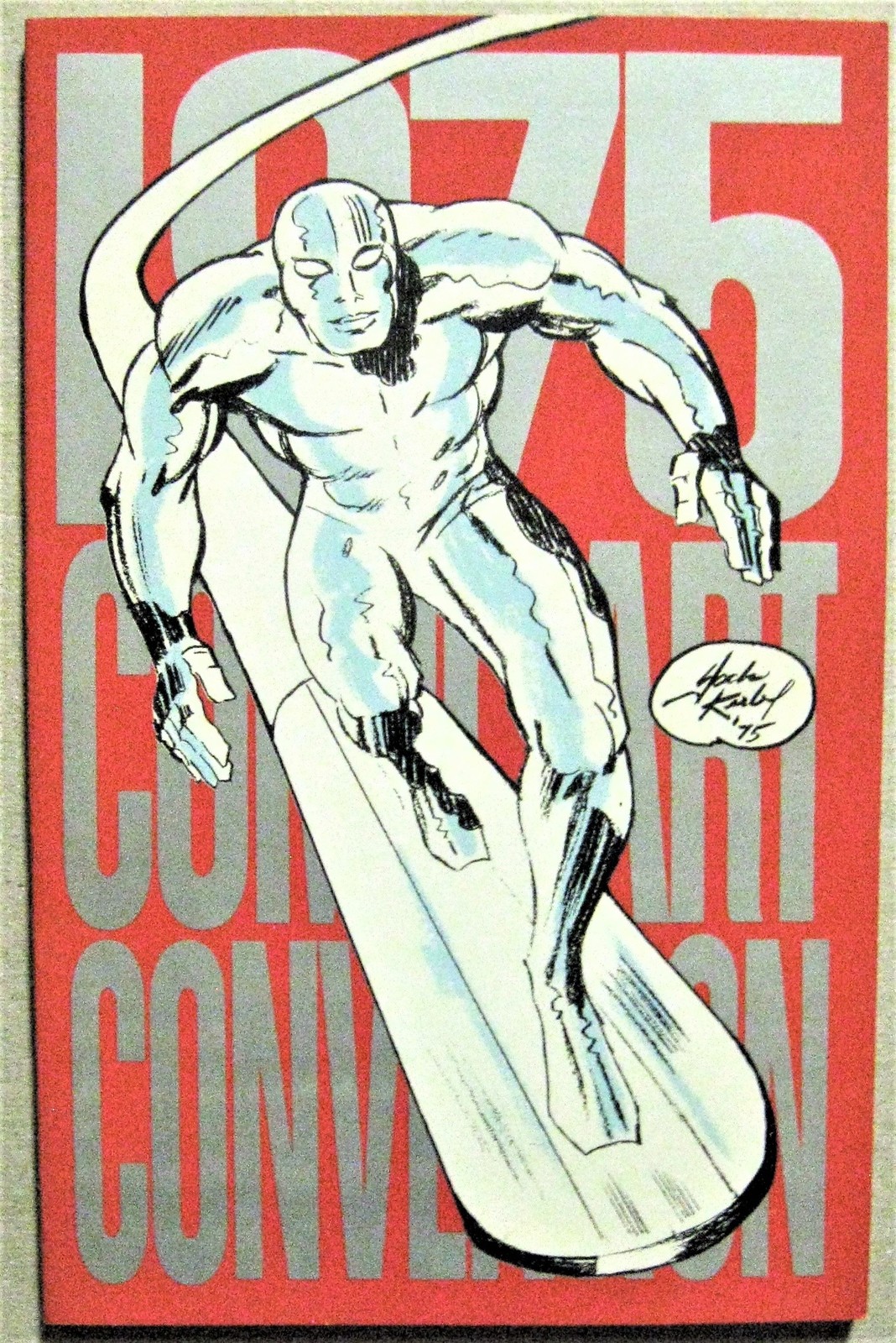 1975 NEW YORK COMIC ART CONVENTION PROGRAM BOOK. 7th Annual July 4th ...
