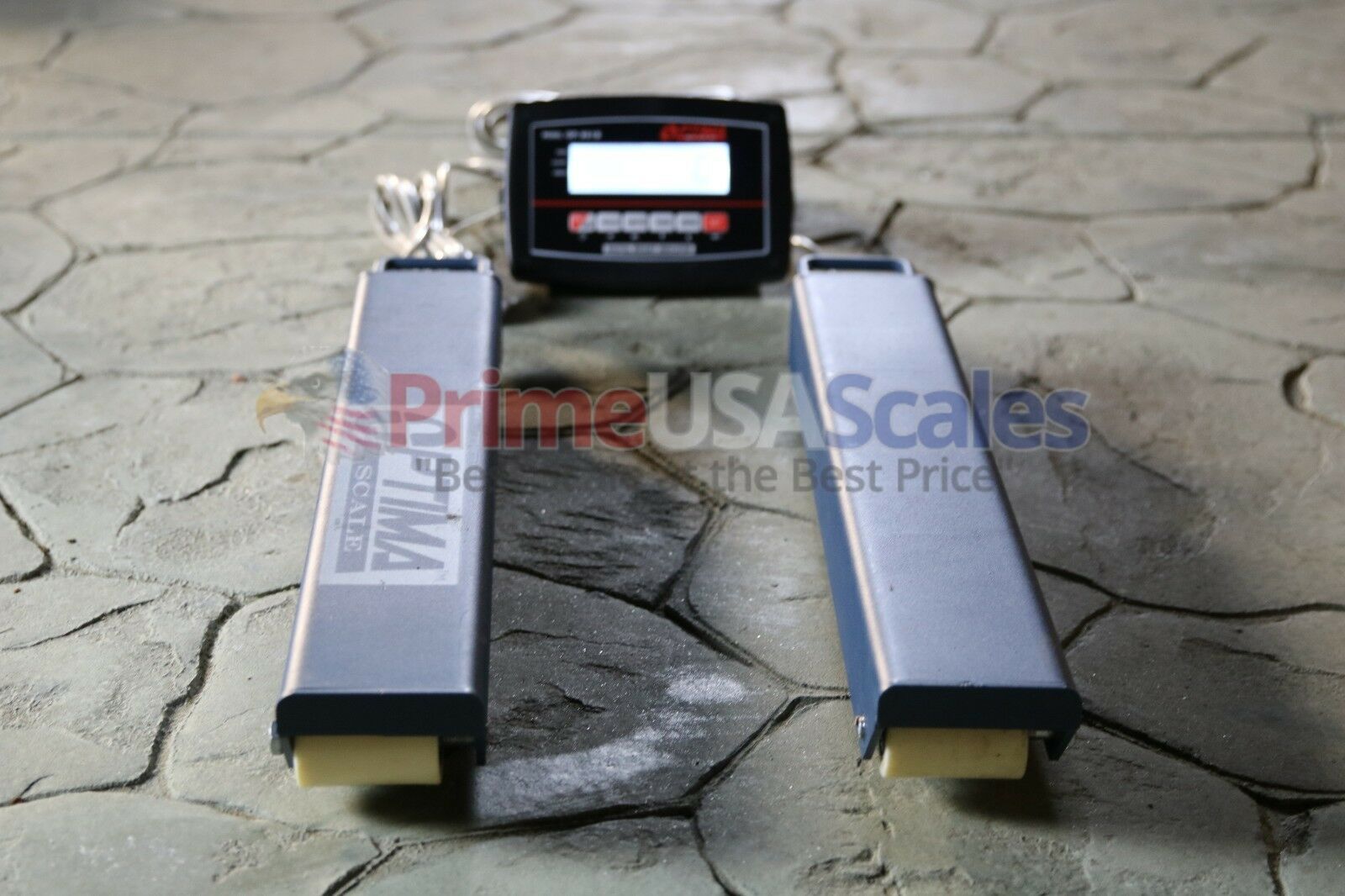 24" Bar Scale 3,000 lb Livestock Scale Preifert Chute Weigh Bars Cattle ...