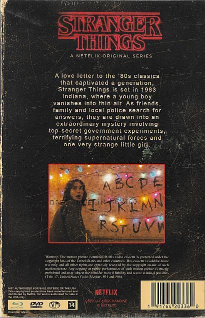 Blu-Ray - Stranger Things: Season 1 Collector's Edition (2016) *Blu-Ray ...