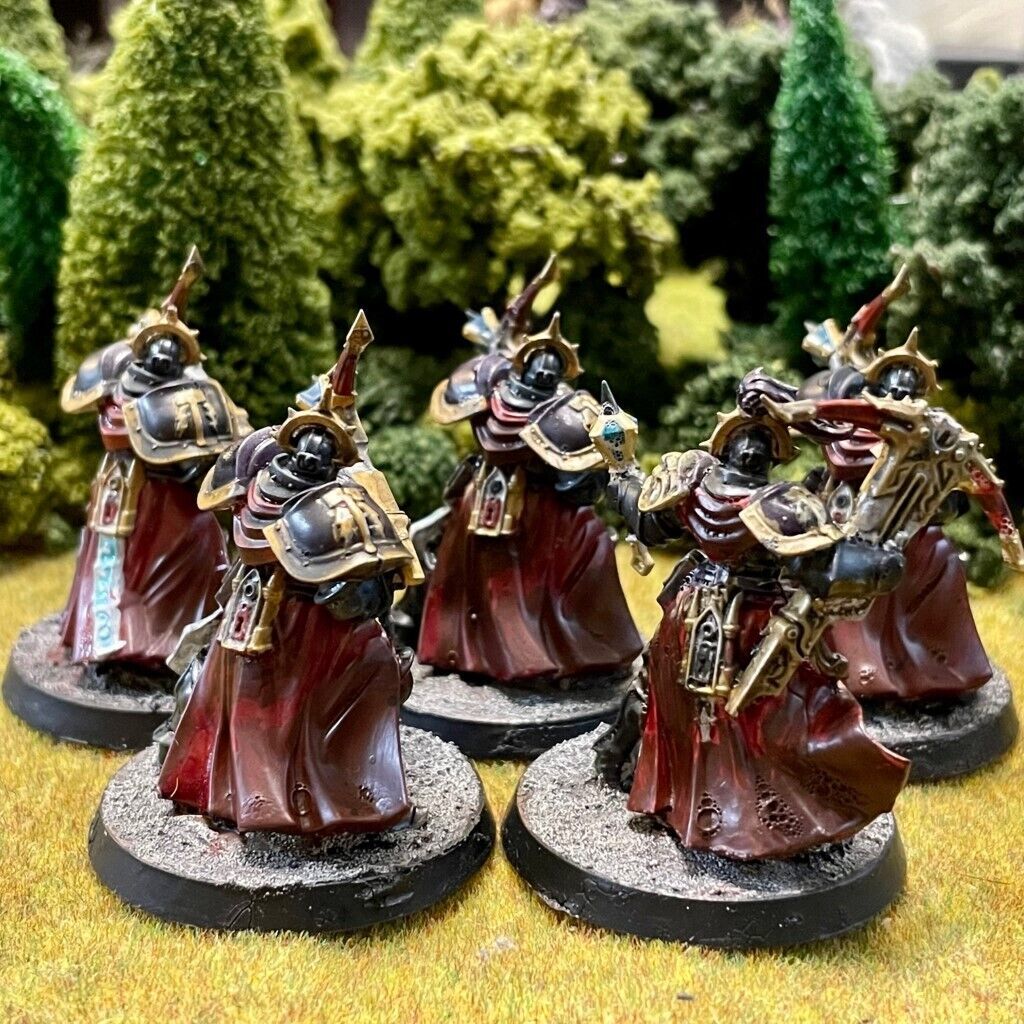 AoS Stormcast Eternals Castigators 5x Hand Painted Miniature Plastic ...