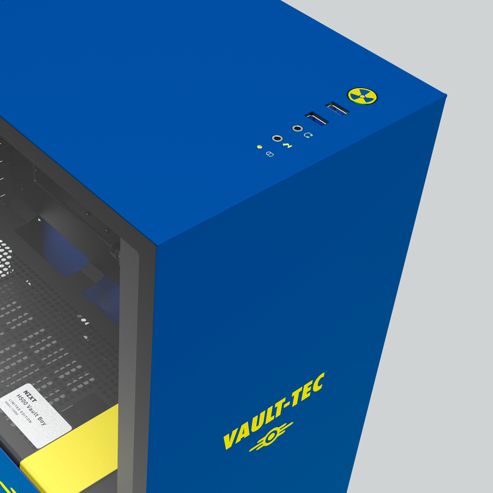 NZXT H500 Fallout Vault-Tec Limited Edition Vault Boy ATX PC Gaming ...