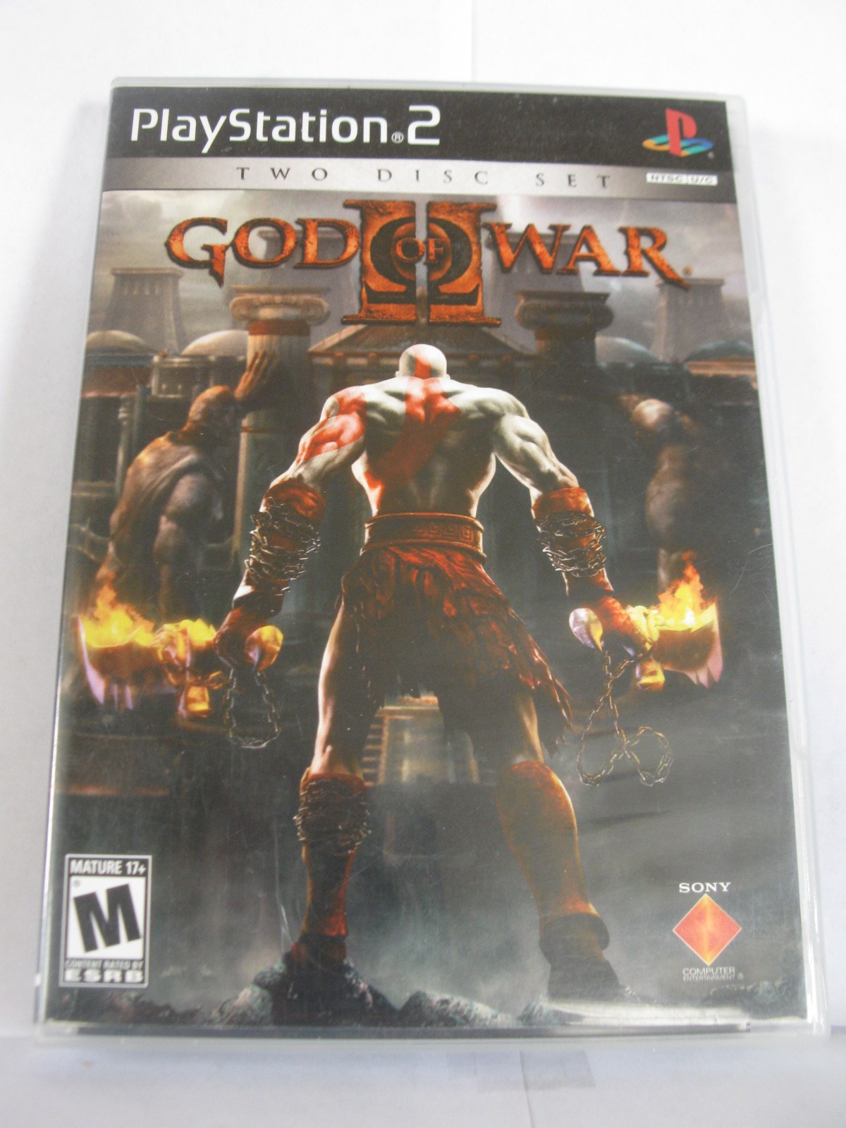 Playstation 2 PS2 Video Game: God of War II - 2 disc set - Video Games