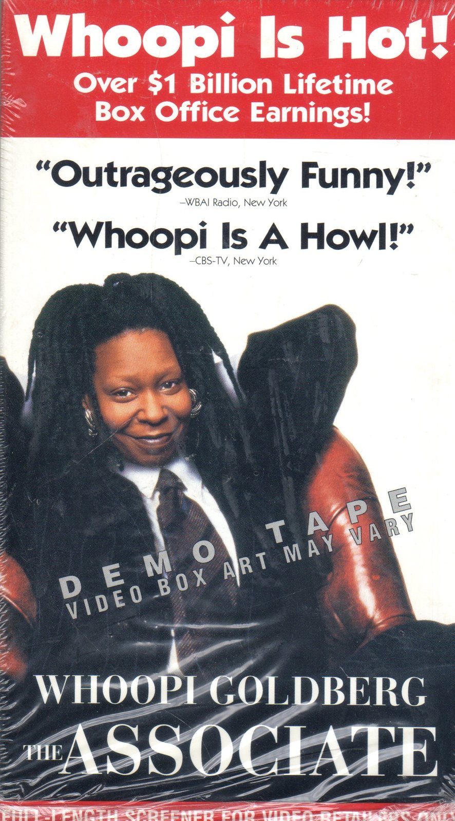 Whoopi Goldberg "The Associate" VHS Tape - VHS Tapes