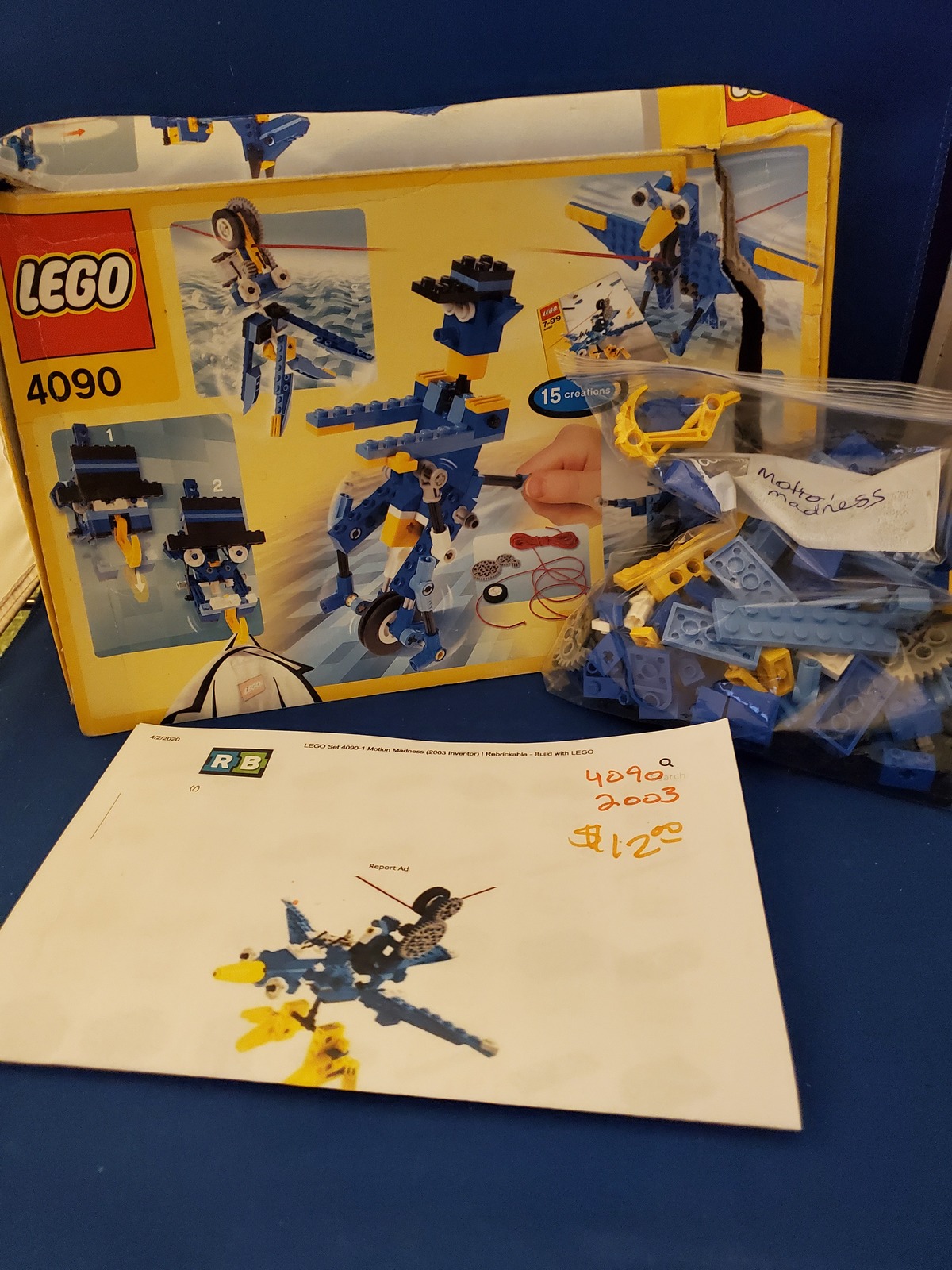 LEGO Make and Create Inventor Set Motion Madness 4090 - LEGO (R ...