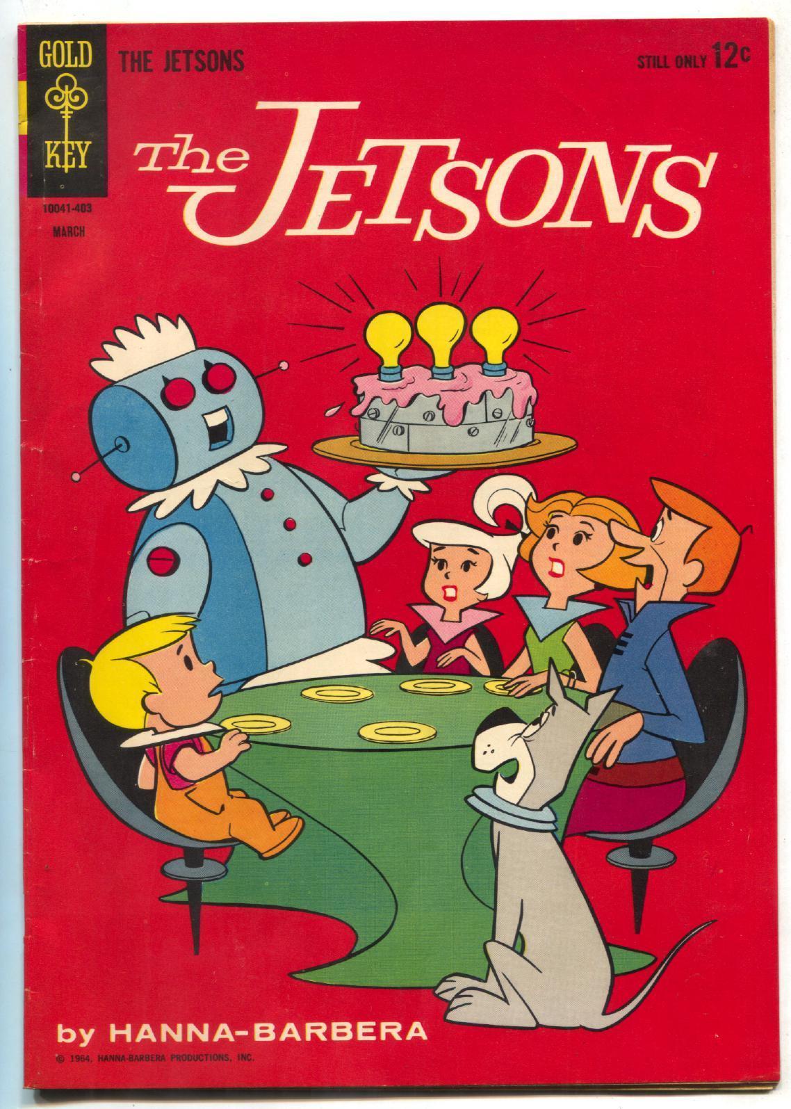 The Jetsons #8 1964- Hanna Barbera- Gold Key VG/F - Comics & Graphic Novels