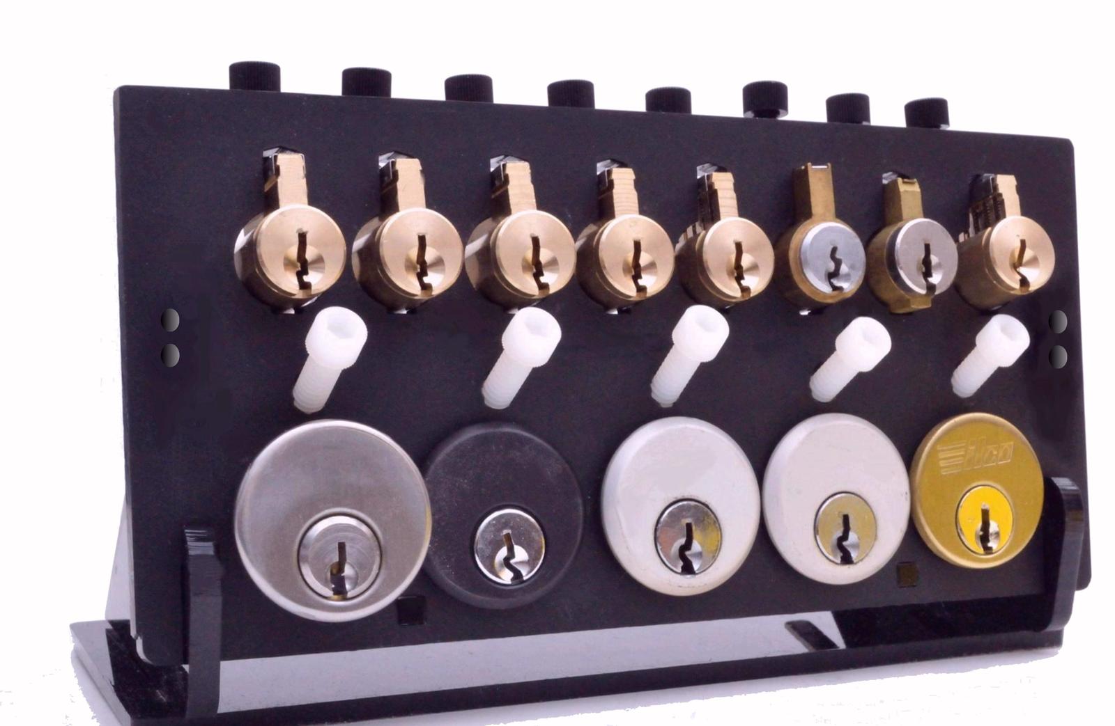 13-Port Locksport Practice Station - Complete With Practice Locks ...