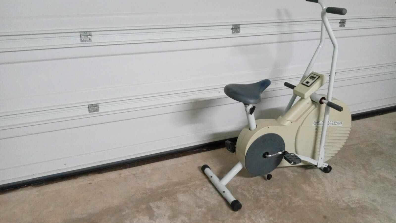 Vintage Vitamaster Air Challenge Exercise Bike Dual Action Air Bike ...