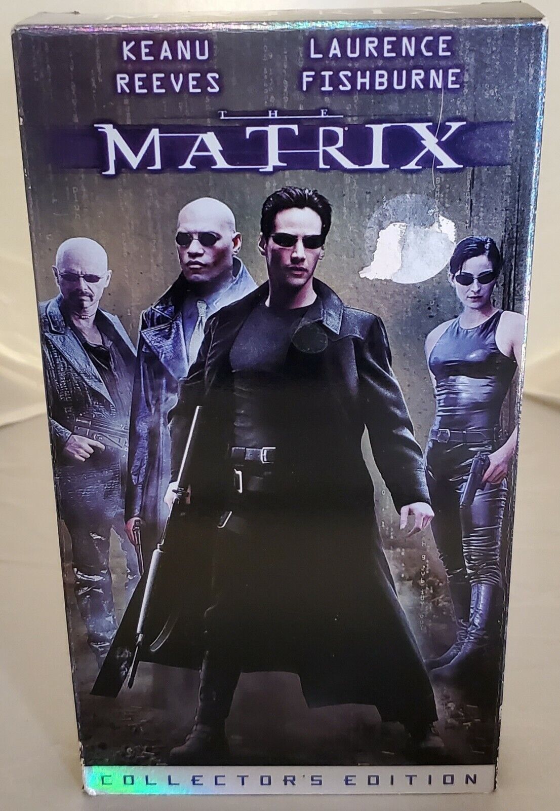 The Matrix (VHS, 1999, Collectors Edition) Keanu Reeves Lawrence ...