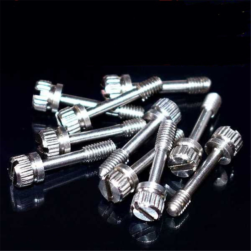 1000pc M5-30 Knurled Thumb Screw With Waisted Shank Manual Adjustment Screws Vis - Screws & Bolts