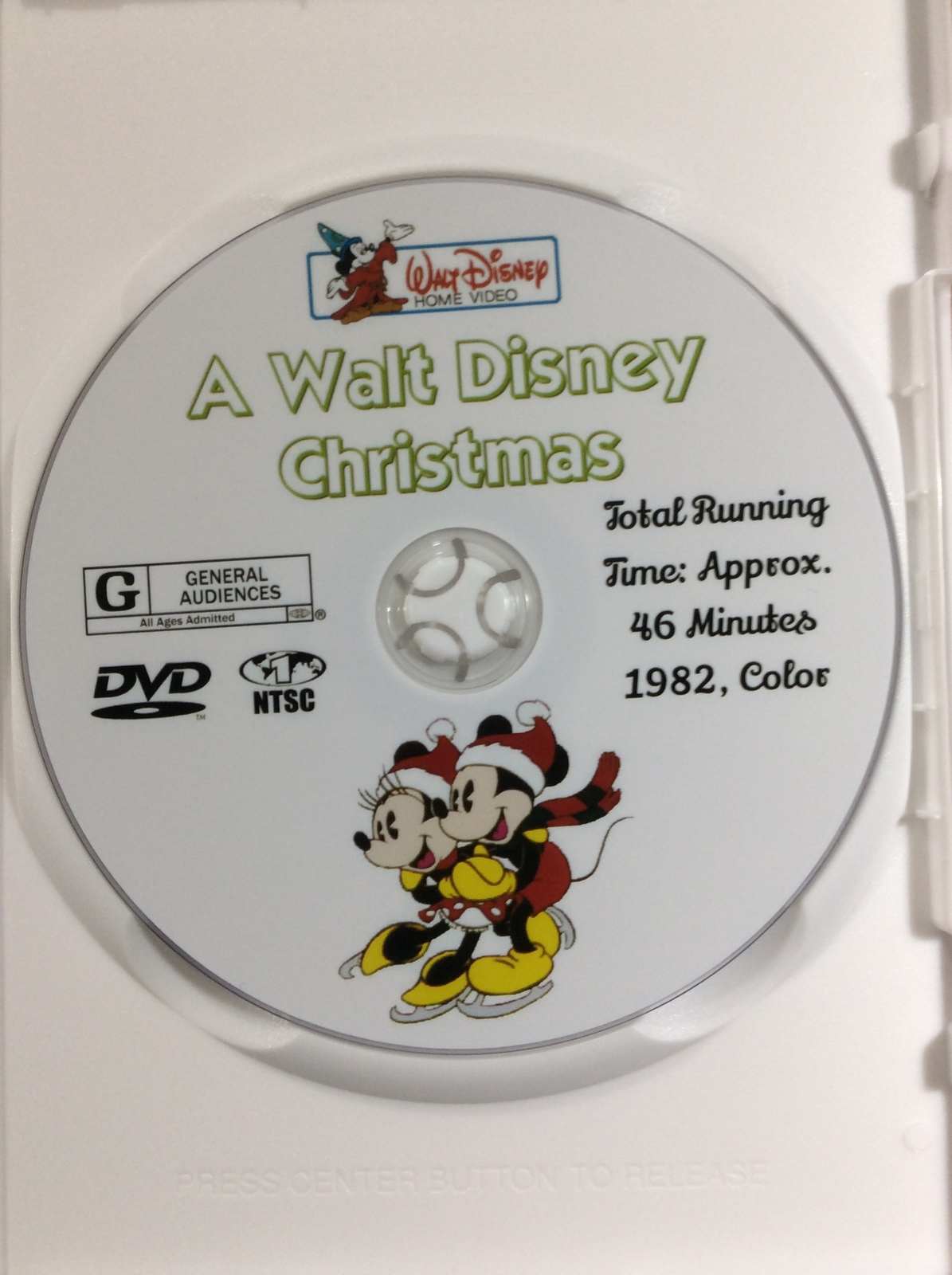 A Walt Disney Christmas DVD ~ 1982 Holiday Special (Home Video Release ...