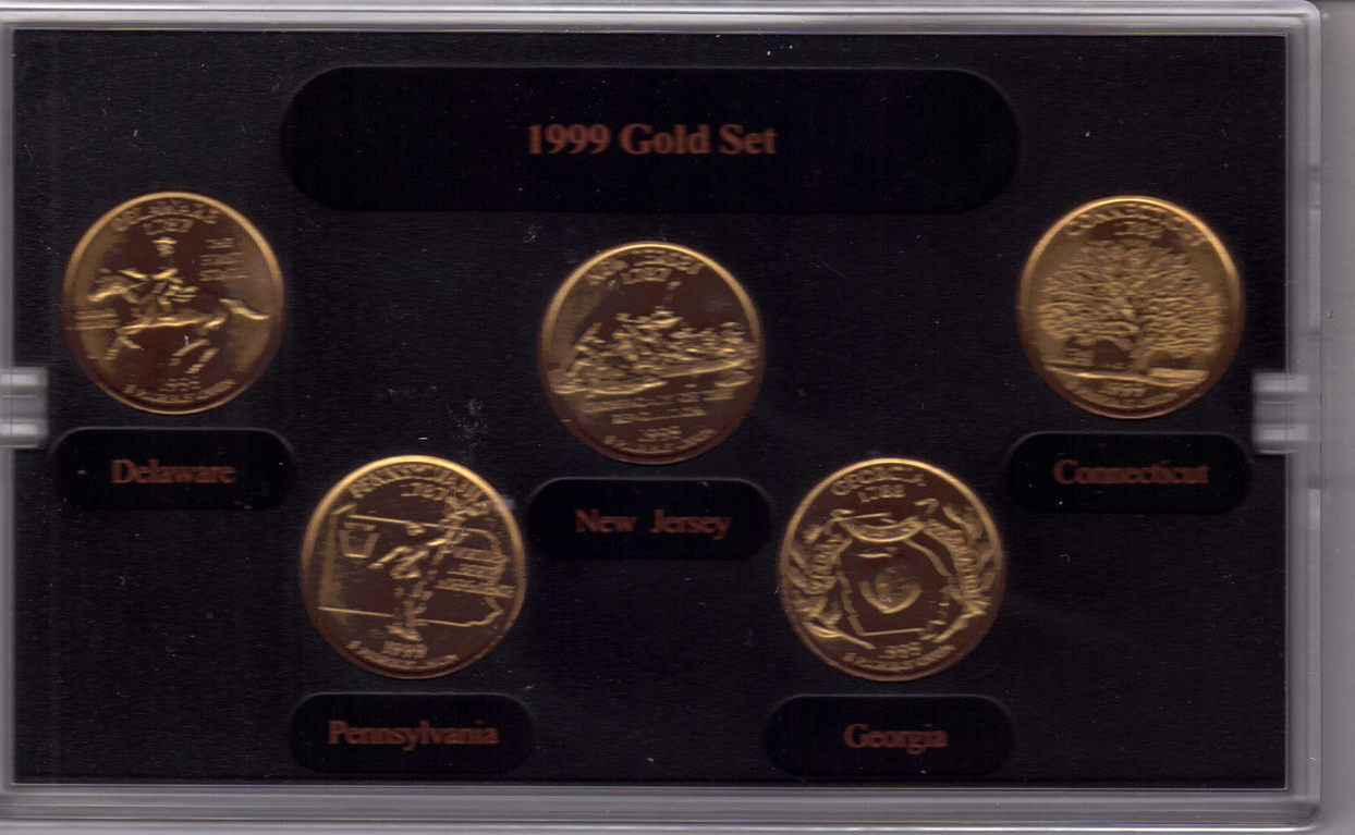 1999 Gold Edition State Quarter Collection and similar items