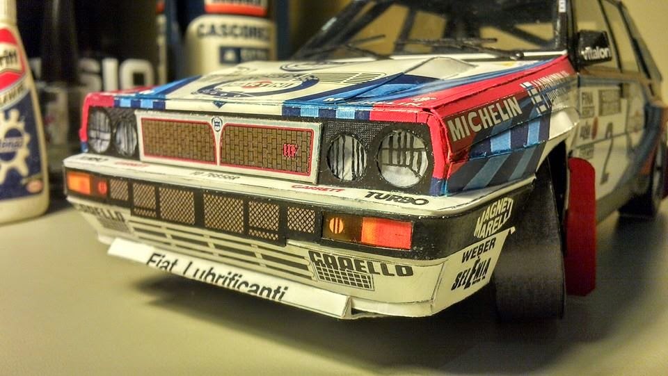 Papercraft - Lancia Delta HF Integrale - Scale1:24 - Other Crafts