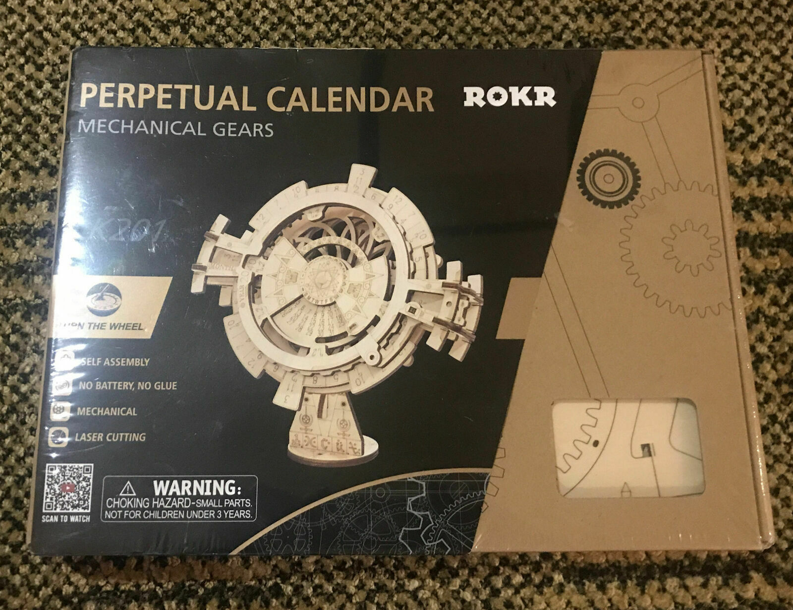 Perpetual Calendar Mechanical Gears ROKR LK201 - Other Educational Toys