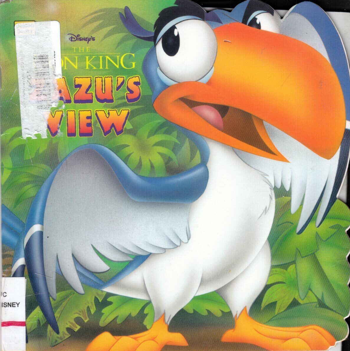 Zazus View Disneys The Lion King Golden Super Shape Book By