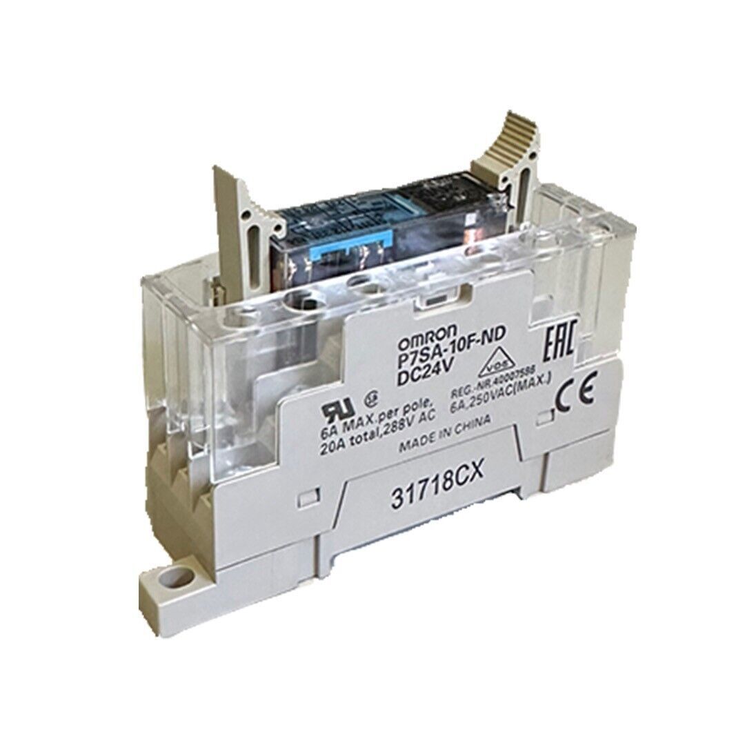 NEW OMRON P7SA-10F-ND / P7SA10FND DC24V RELAY SOCKET W/ G7SA-3A1B RELAY ...