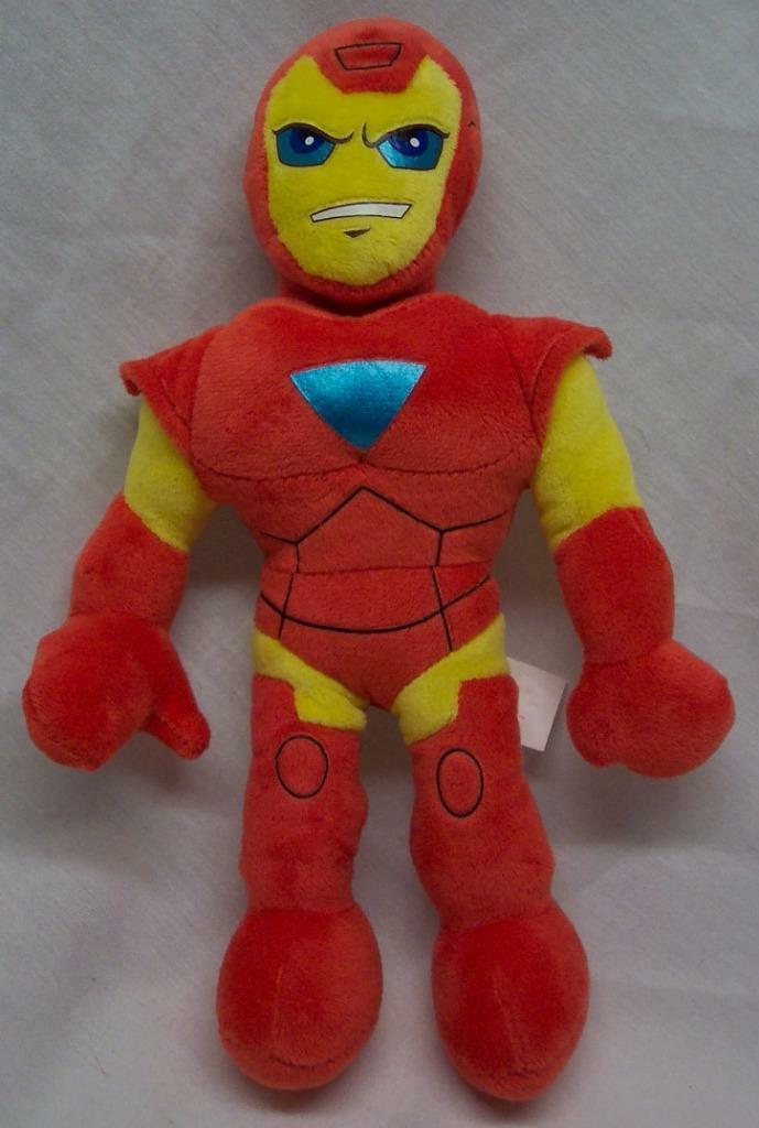 Marvel Super Hero Squad NICE SOFT IRONMAN Plush Stuffed Animal TOY The ...