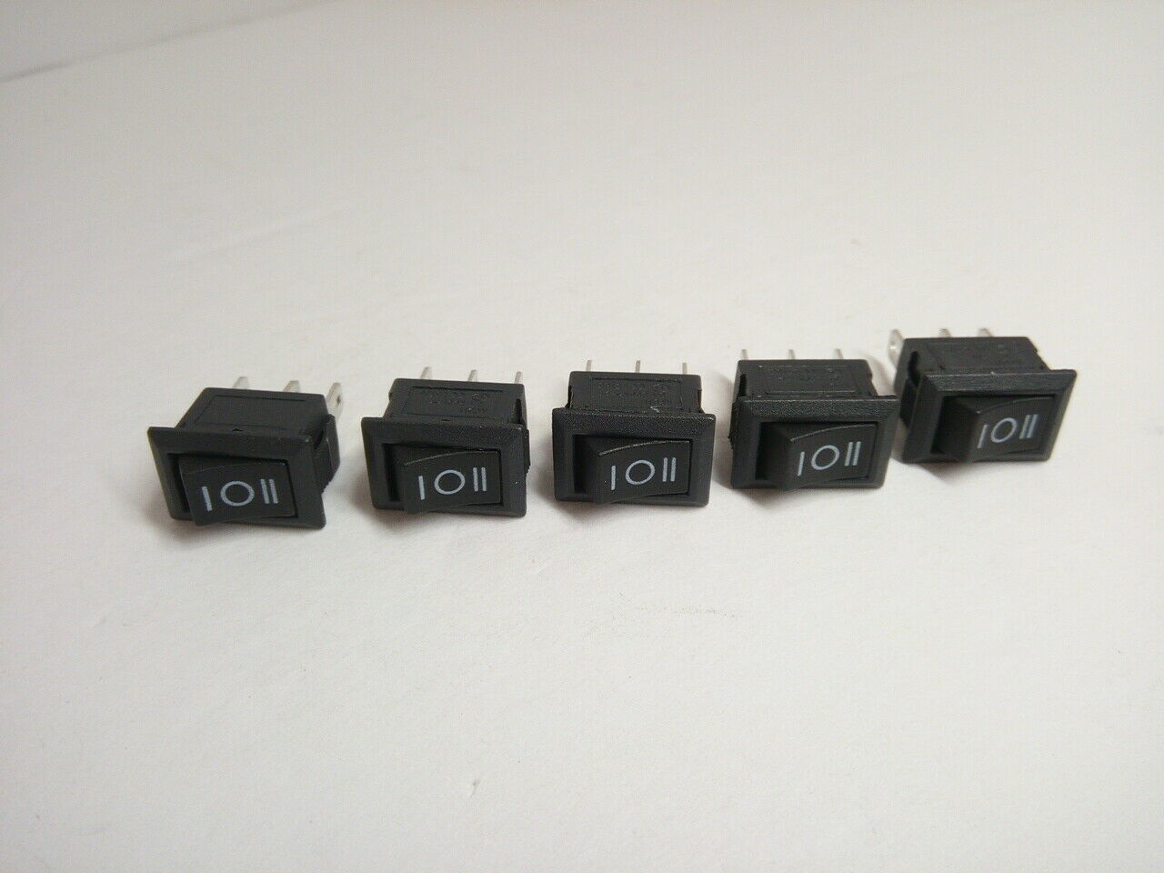 5x Pack KCD11 3A 250V 25T85 3 Pins 3 Positions Boat Rocker Power Switch ...