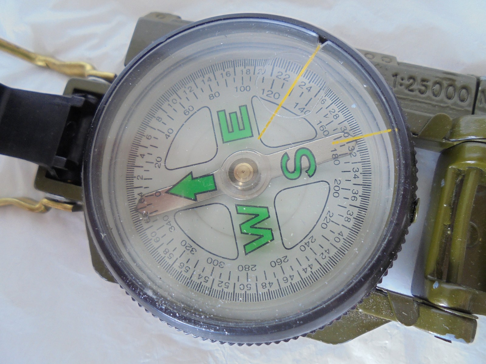 ITALIAN ARMY Esercito Italiano Military pocket COMPASS In metal ...