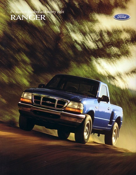 1998 Ford RANGER sales brochure catalog US 98 Splash - Ford