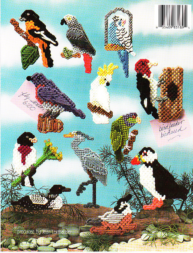 ** 22 * Plastic Canvas BIRD MAGNET Patterns - Needlepoint Patterns