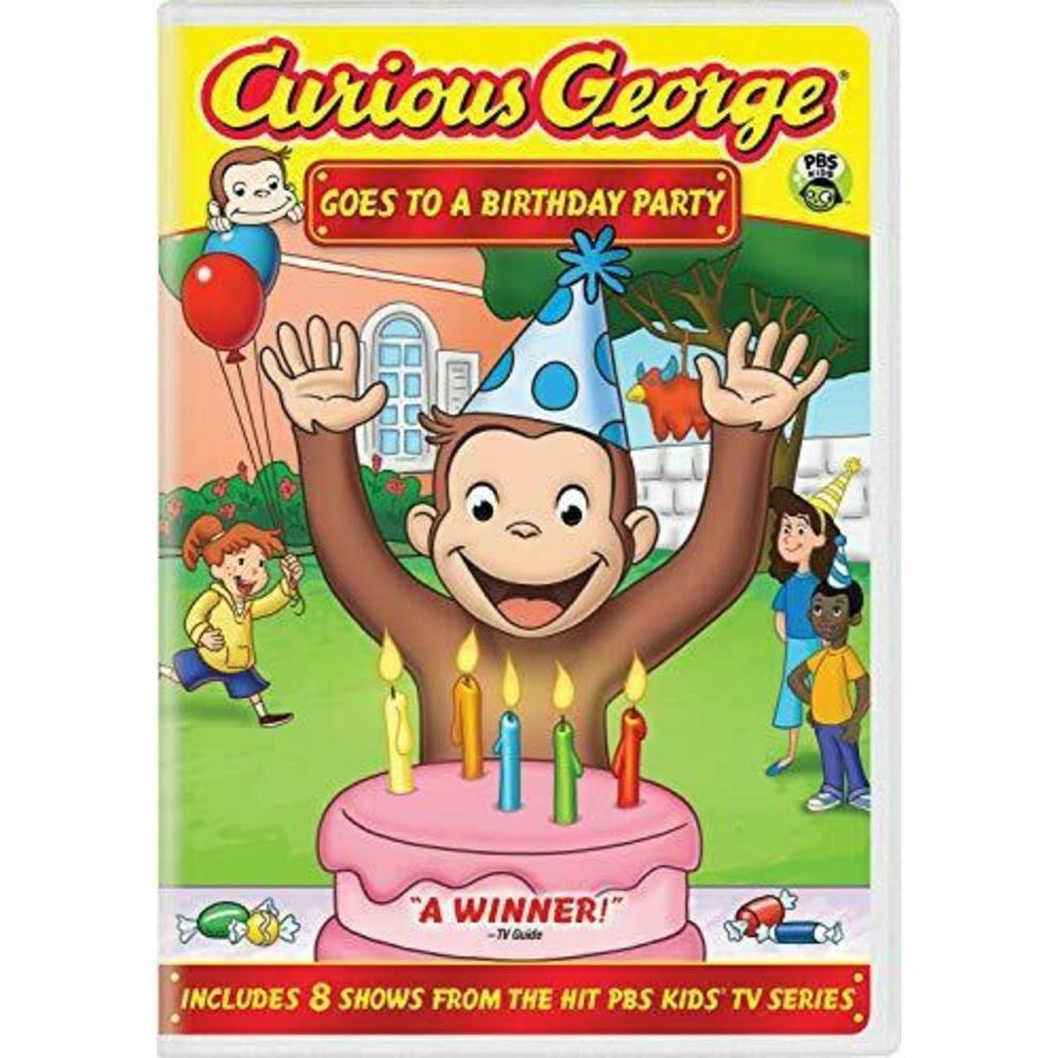 Cartoon collection - Curious George DVD - (SET of 8) - Film