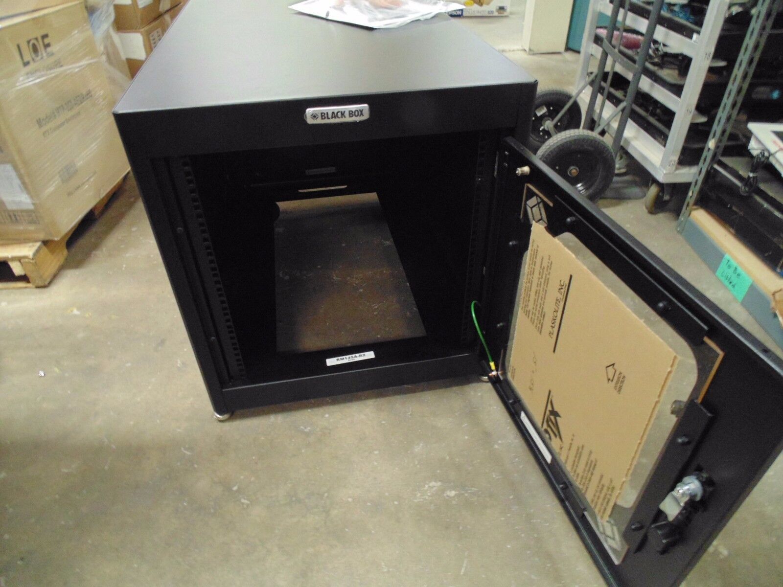 BLACK BOX RM145A-R2 Low profile compact 11U Server Rack Cabinet SOHO ...