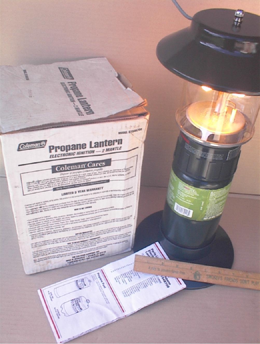 Coleman 2 Mantle Propane Lantern 5154B700 and 50 similar items