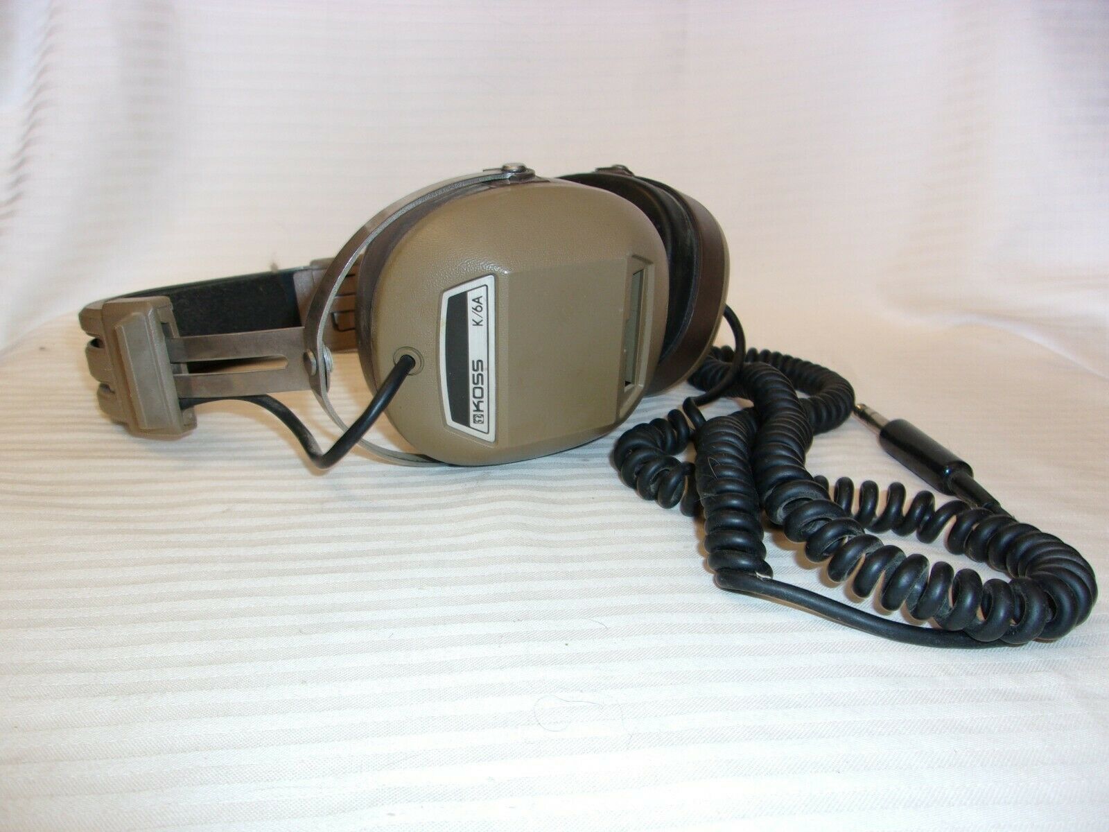 Vintage Adjustable Stereo Corded Headphones by Koss Model K/6A ...