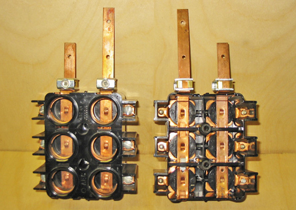 AEC 6 CIRCUIT 15/30 AMP FUSE BLOCK ASSEMBLY w/BUS BARS (P/N: 3000548 ...