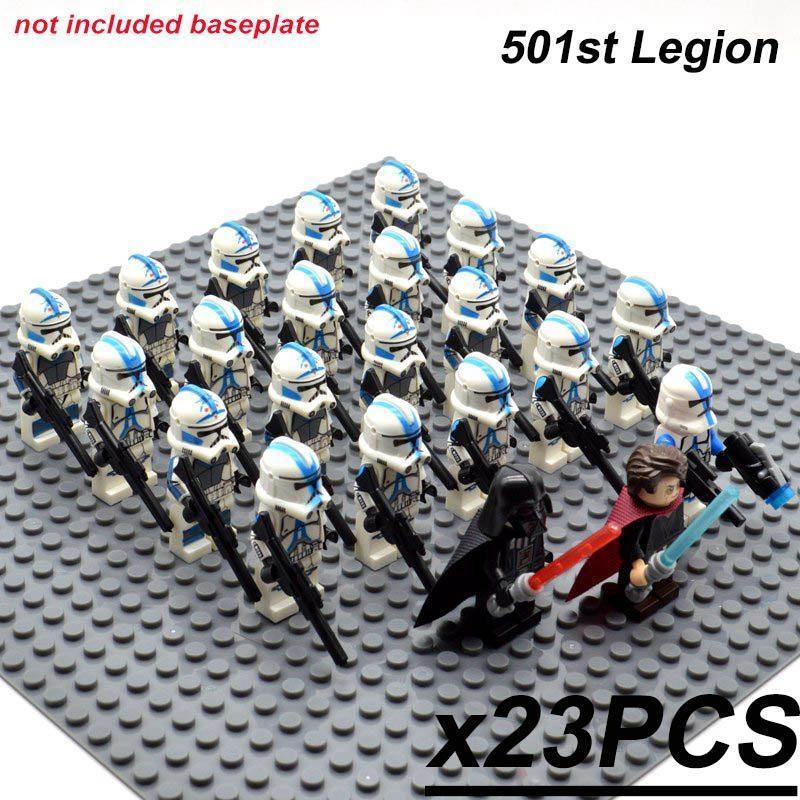 23pcs/set Star Wars 501st Legion 41st Elite Corps 327th Star Corps ...