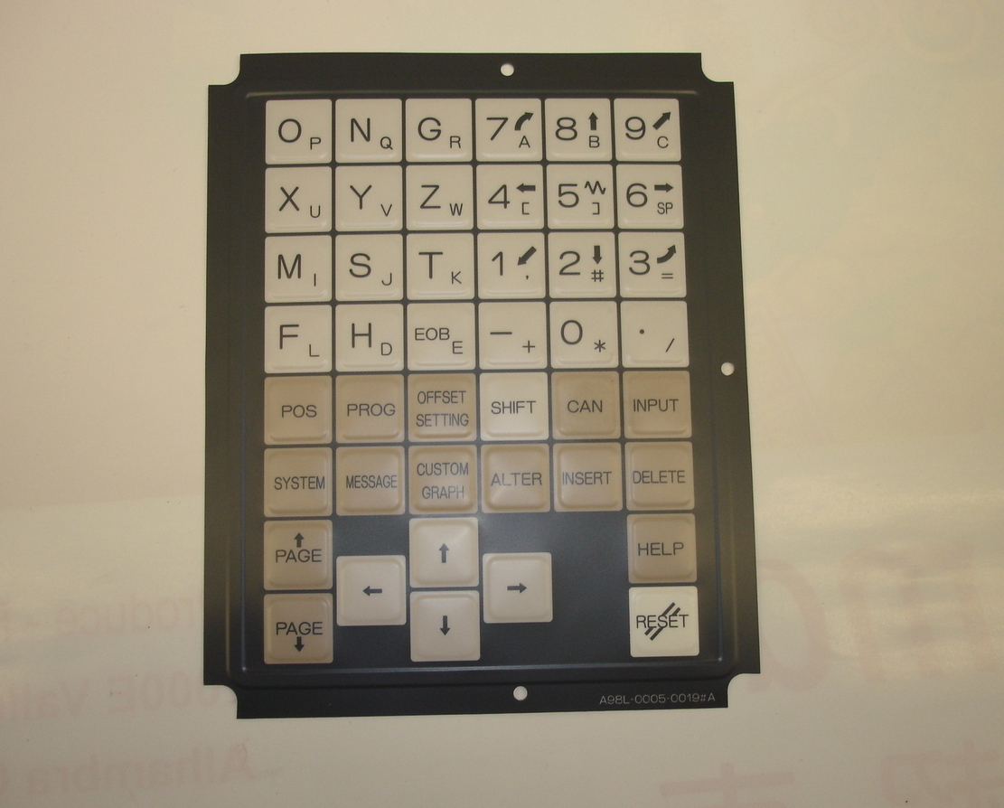 Fanuc Membrane Key Sheet A98L-0005-0019#A - Other
