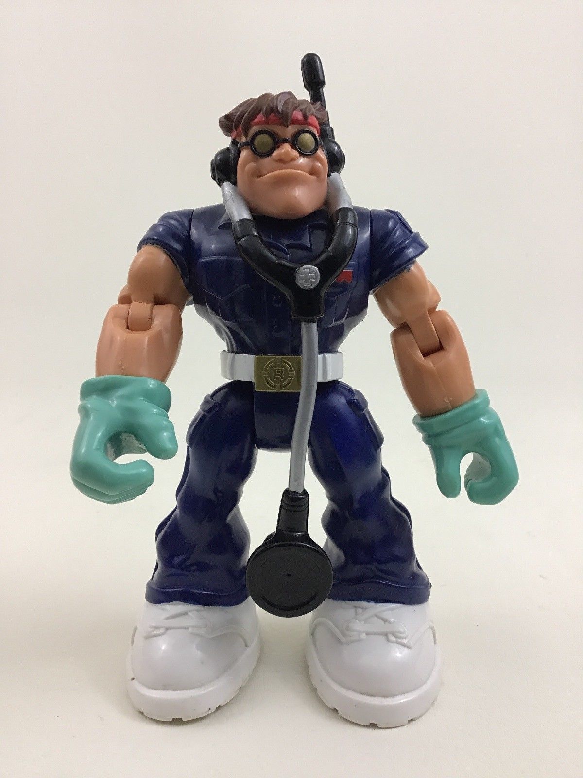 Matt Medic Doctor Lasso Fisher Price Rescue Heroes Action Figure Toy ...