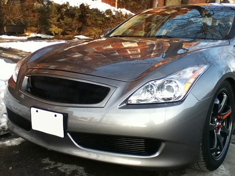 Mesh Grill Grille Fits JDM Infiniti G G37 Nissan Skyline 08-13 2008 ...