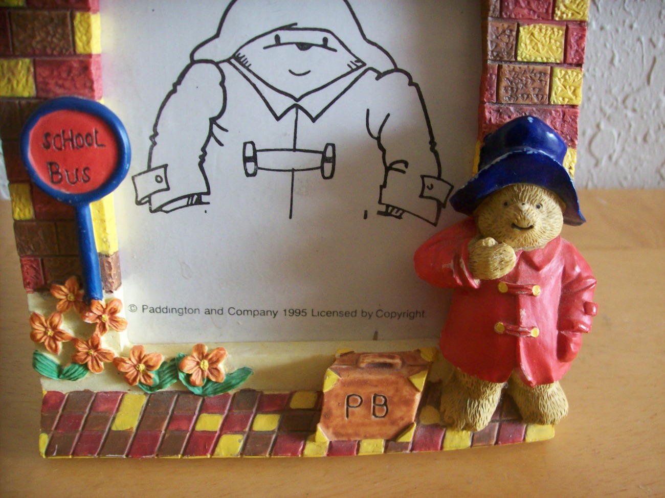1995 Paddington Bear & Co. Picture Frame - Collectibles