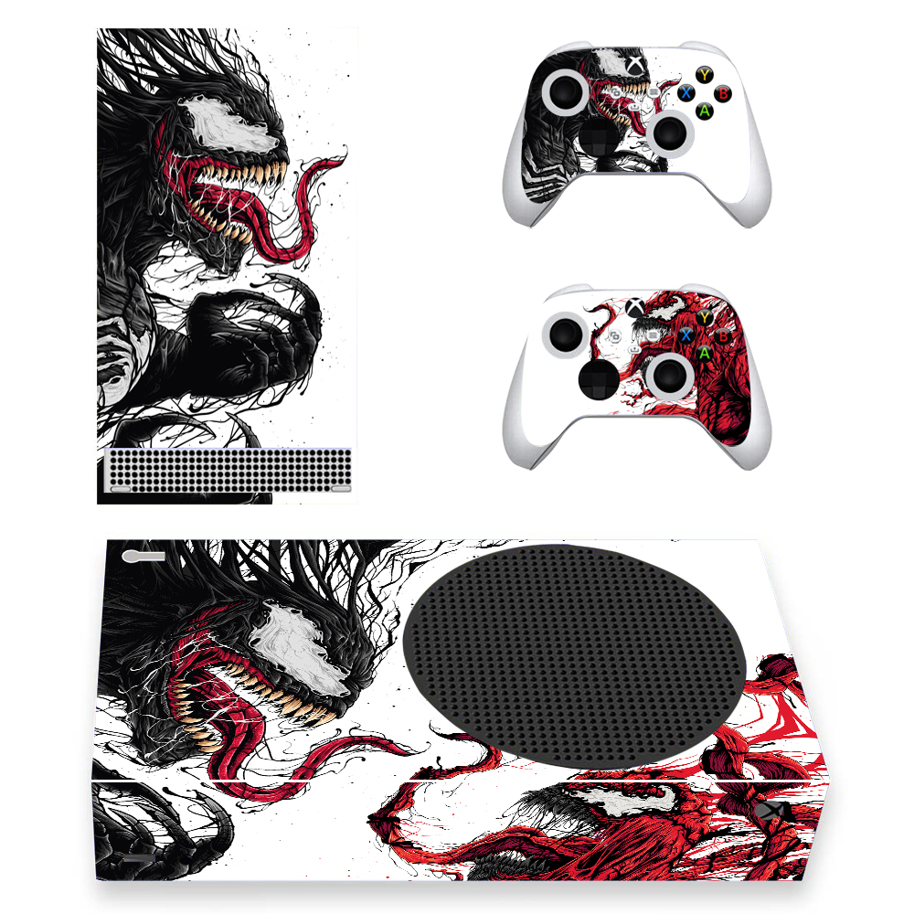 Marvel Venom Carnage Decal Stickers for Xbox Series S X Console ...
