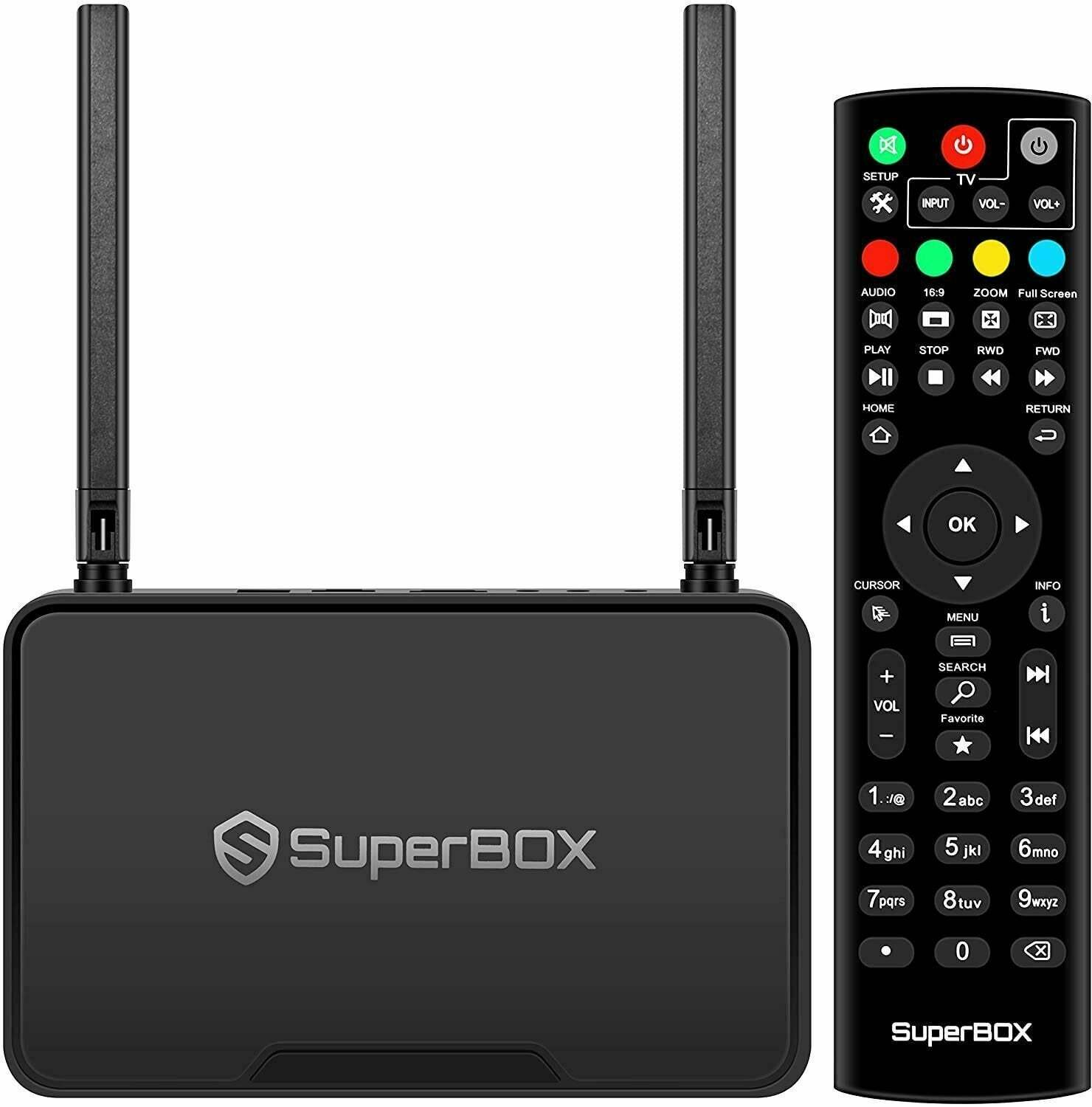 SuperBox S2 PRO - Streaming tv with No subscription Fees - Premium ...