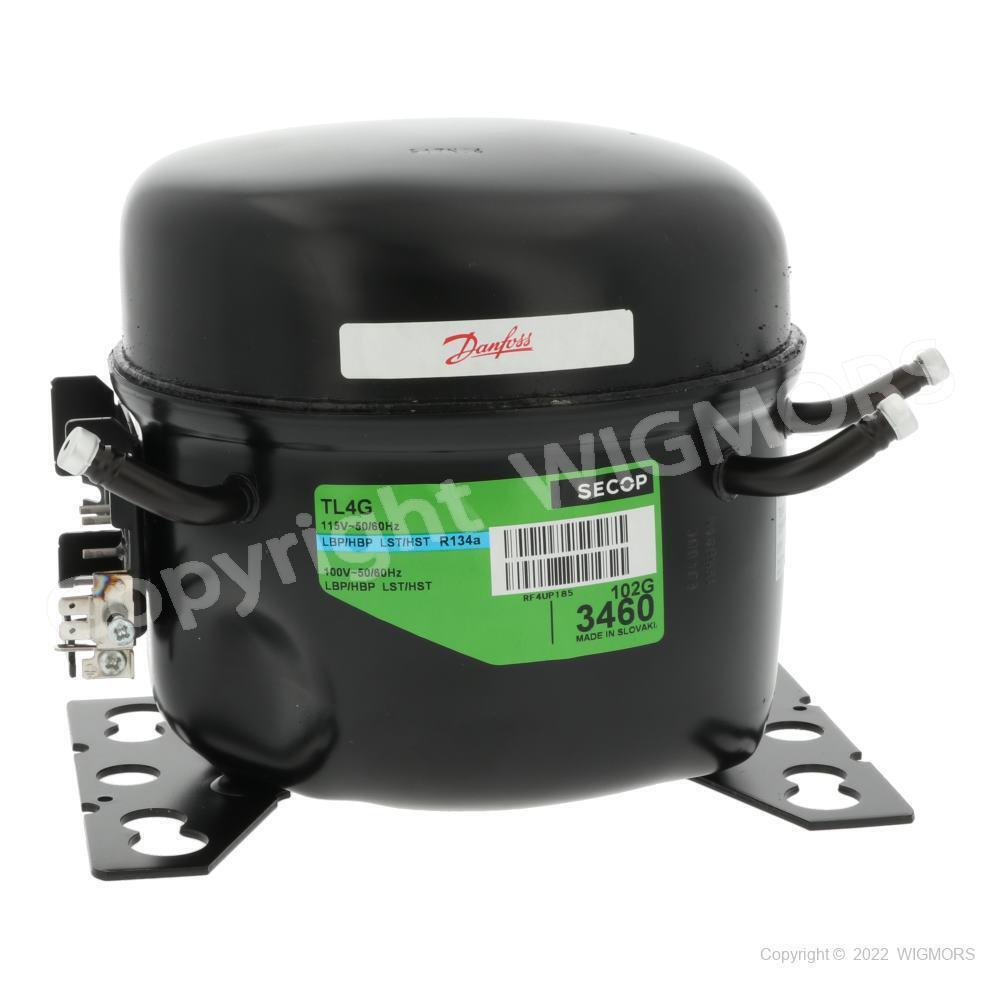 115V Compressor Secop TL4G 102G3460 as Danfoss R134a refrigeration 60Hz ...
