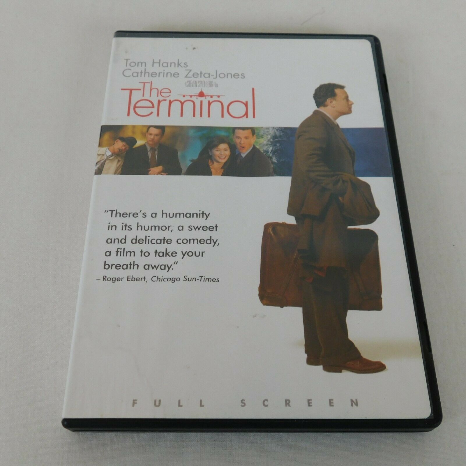 The Terminal DVD 2004 Full Frame Tom Hanks Catherine Zeta Jones Stanley ...