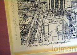 Golden Triangle, Pitsburgh - Nevin Robinson signed - Art