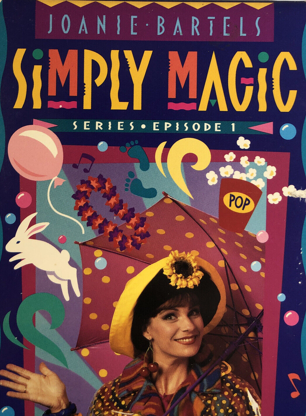 Joanie Bartels Simply Magic Episode 1 The Rainy Day Adventure(VHS 1993)SHIP24HRS - CDs