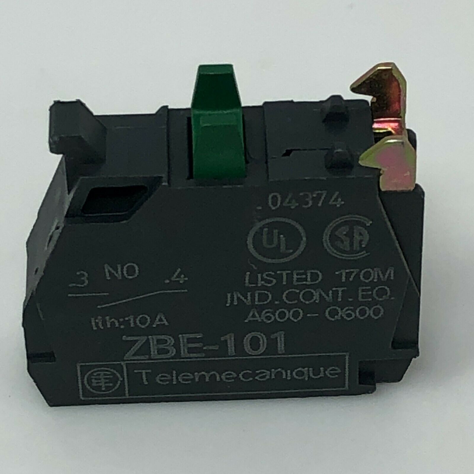 Telemecanique ZBE-101 Contact Block ZBE101 USED !!! - Everything Else