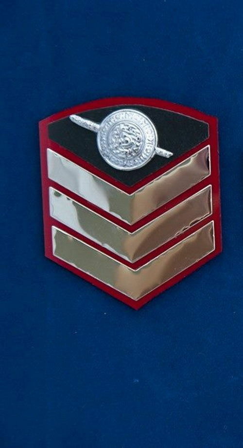 Police Sergeant Pol.Sgt. Royal Thai Police Rank Insignia Collectible ...