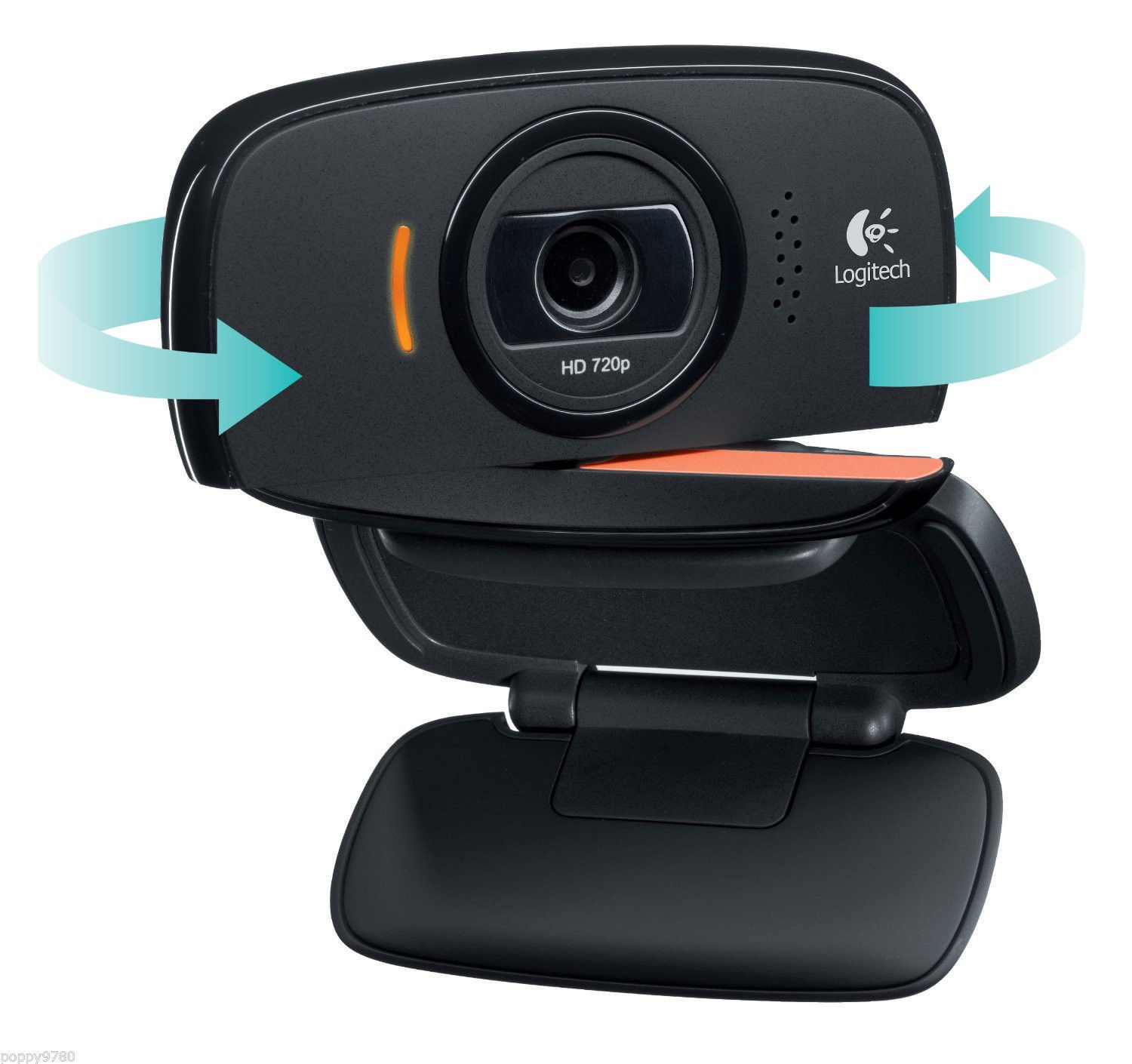Logitech V U0023 HD web camera Video Calling 360 Degrees Rotation 860 ...