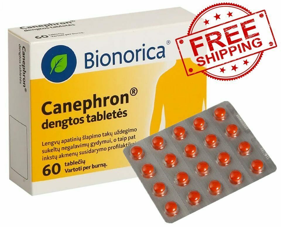 60 Tablets Canephron with Herbs/Urinary Tract Infections,Cystitis,Renal ...