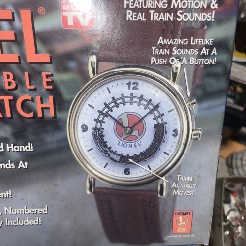 Lionel Collectible Train Watch TeleBrands Collectors Edition with box ...