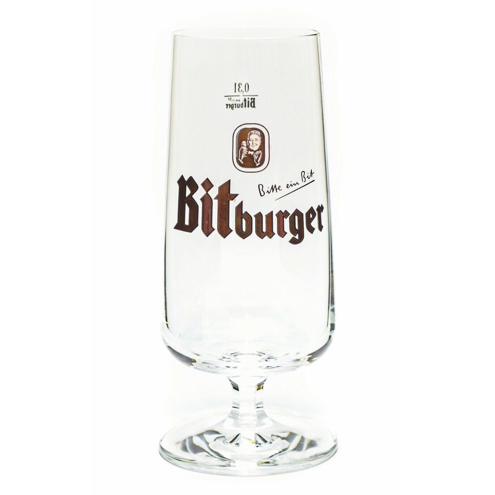 Bitburger Premium Pils Germany Collectible Beer Glass 12 oz - Other