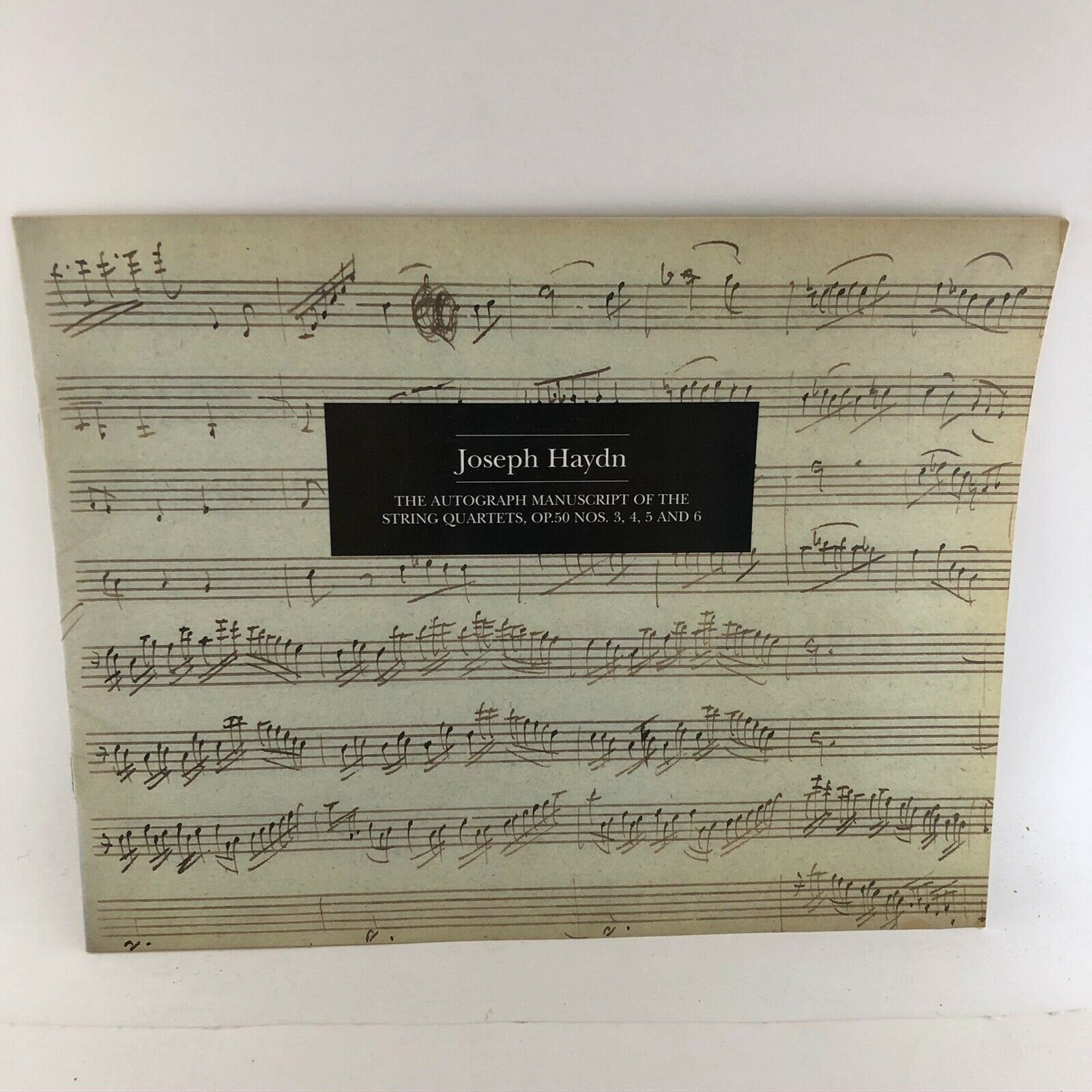 Joseph Haydn Sotheby’s Catalog The Autograph Manuscript of the String ...